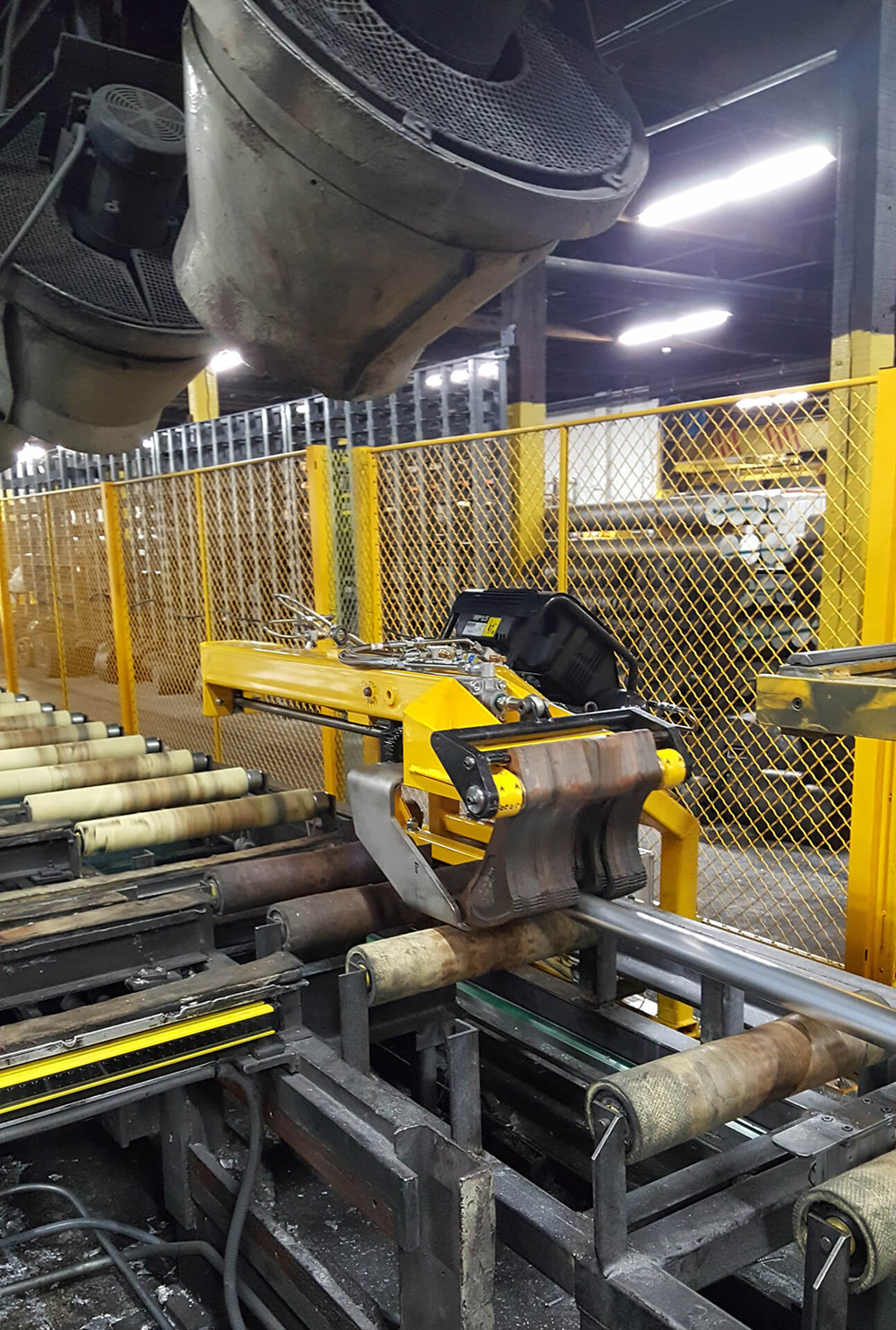 TCE installs new 7" puller | Tri-City Extrusion